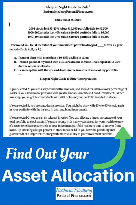 Best Asset Allocation Investing by Age and Risk Tolerance